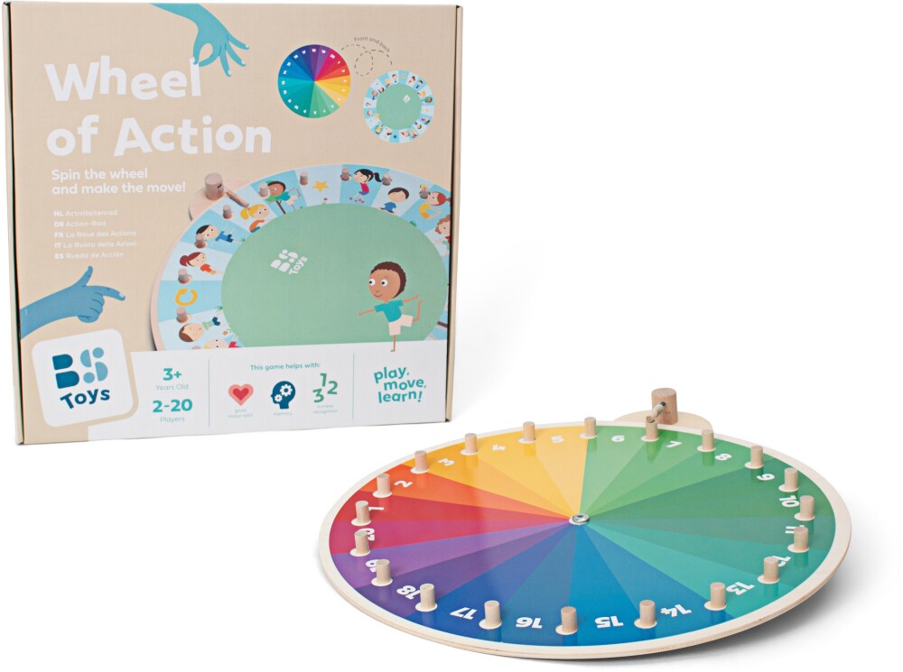 BS Toys Wheel of Action Spill » Best Pris på Prisradar.no