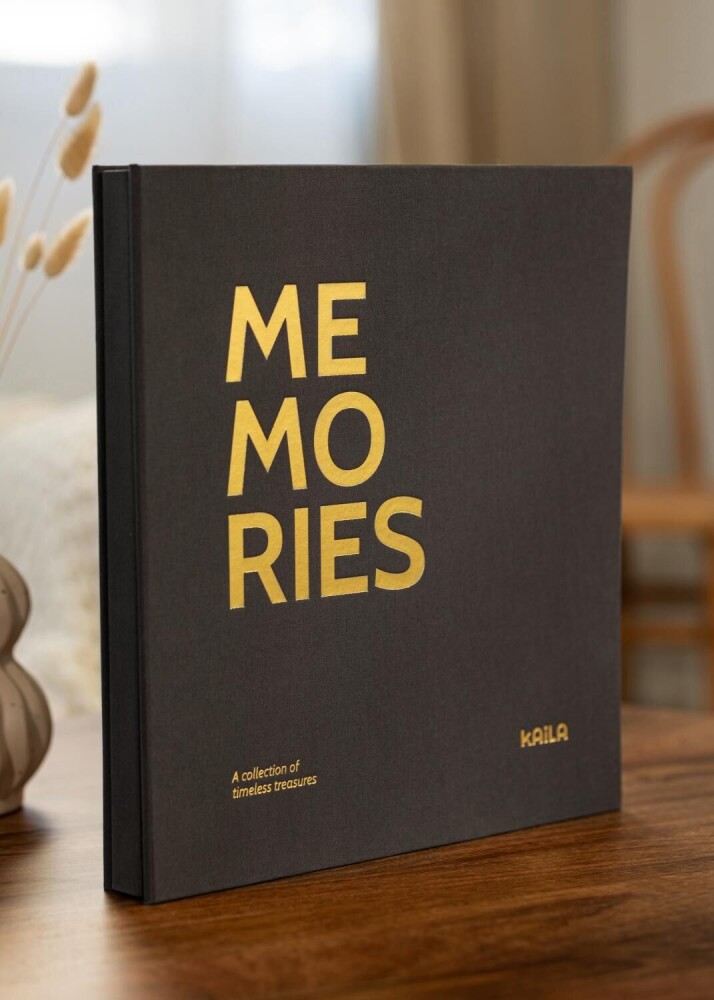 BGA Kaila Fotoalbum Memories Svart 300 Bilder I 11x15 Cm » Best Pris på ...