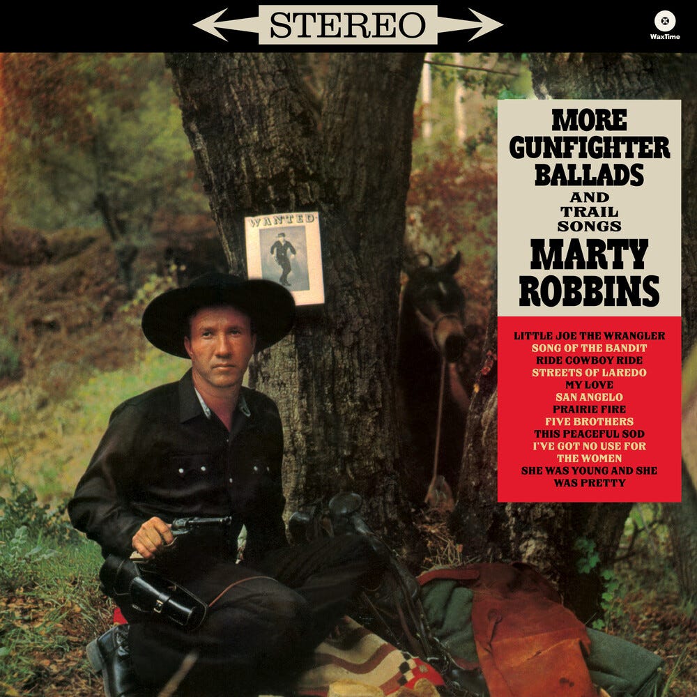 Marty Robbins More Gunfighter Ballads & Trail Songs LP/Vinyl » Best ...