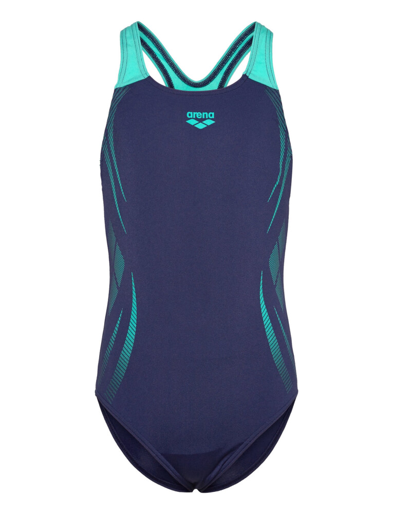 Arena Girl"s Arena Poseidonia Swimsuit Swim Pro Back - Navy - 116 ...