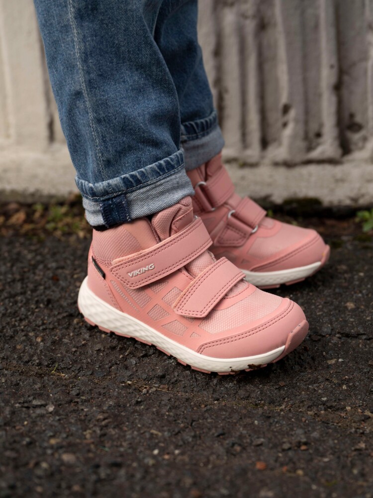 Viking Veme Reflex 2V Mid GTX Sneakers Light Pink 35 » Best Pris på ...
