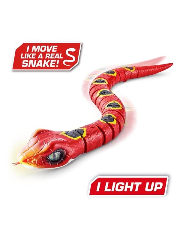 Zuru Robo Alive Robotic Snake - Rød » Best Pris på Prisradar.no