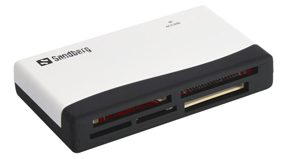Sandberg Multi Card Reader - Windows & Mac - Hvit » Best Pris på ...