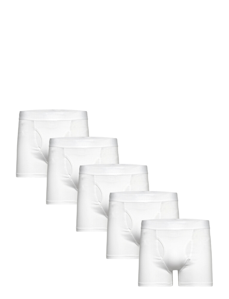 Weekday 5 Pack Boxer Briefs White XS » Best Pris på Prisradar.no