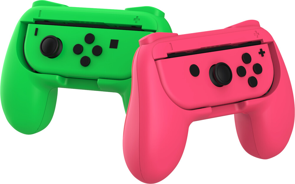 Subsonic Duo Control Grip Colorz - Pink & Green (Switch / Switch Lite ...