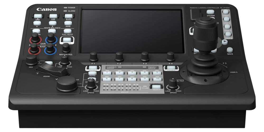 Canon PTZ RC-IP1000 Controller Avansert PTZ-kontroller » Best Pris på ...