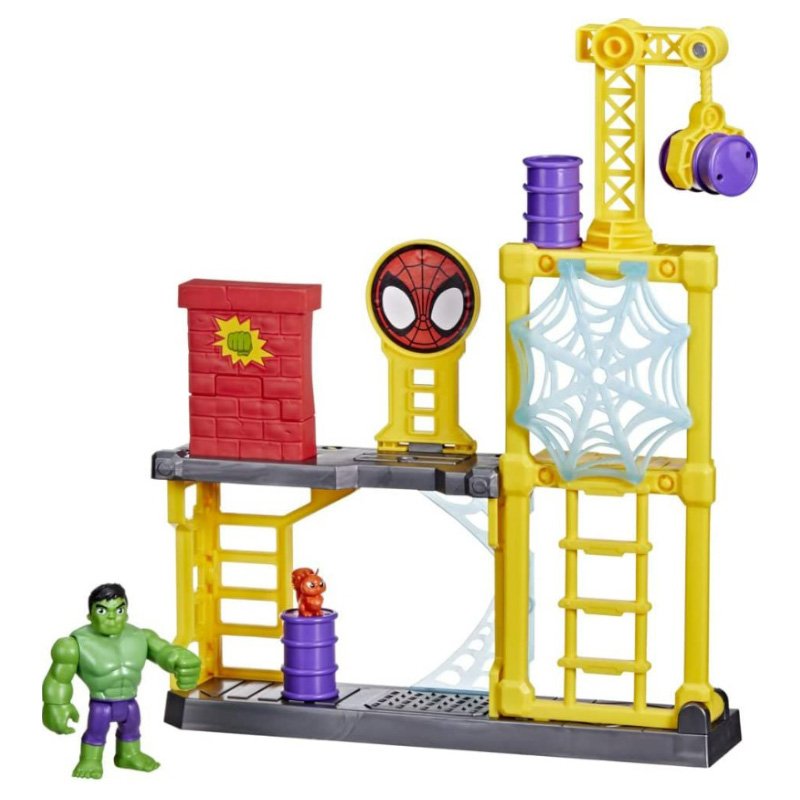 Marvel Spidey og Hans Fantastiske Venner Hulk Smash Lekesett for Barn 3 ...