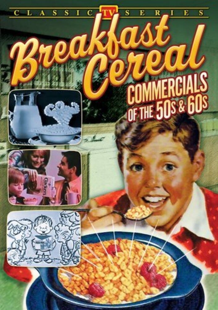 Breakfast Cereal Commercials Of The 50s & 60s DVD » Best Pris på ...