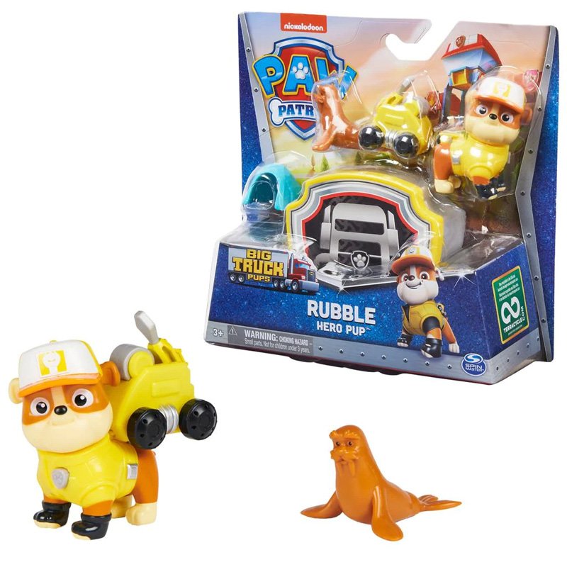Paw Patrol Big Truck Pups Hero Pup Rubble » Best Pris på Prisradar.no