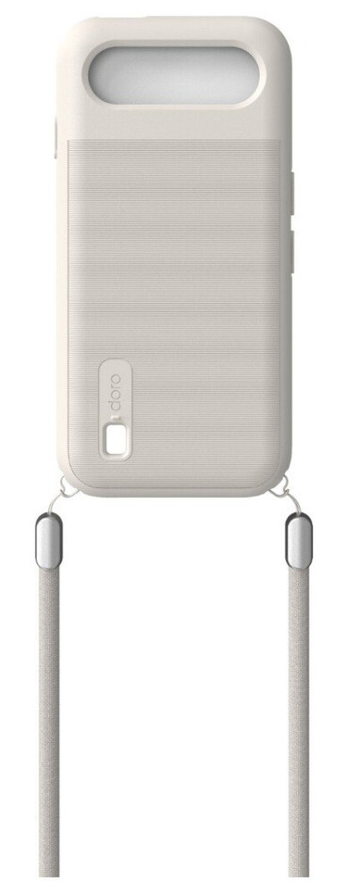 Doro Aurora A11 TPU deksel med strap Bone » Best Pris på Prisradar.no