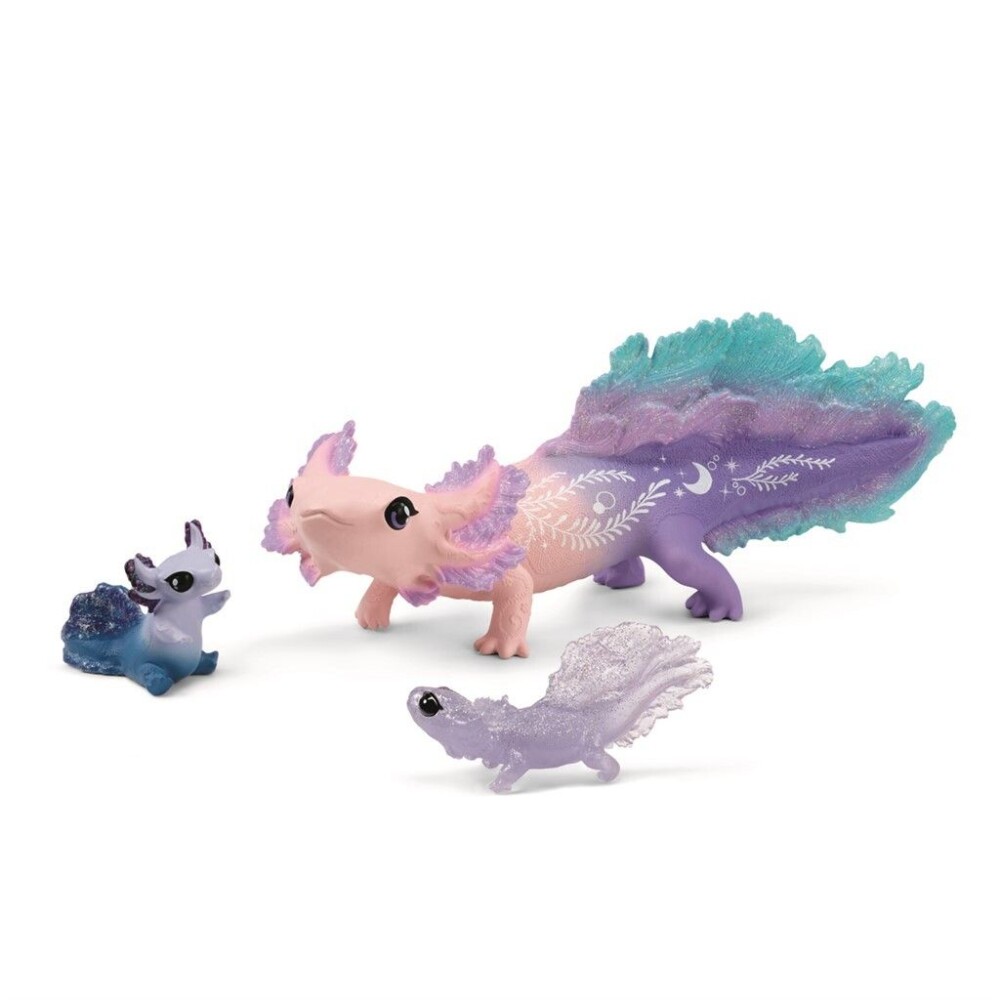 Schleich Axolotl Oppdagelsessett Figursett med Dyr i Plast » Best Pris ...