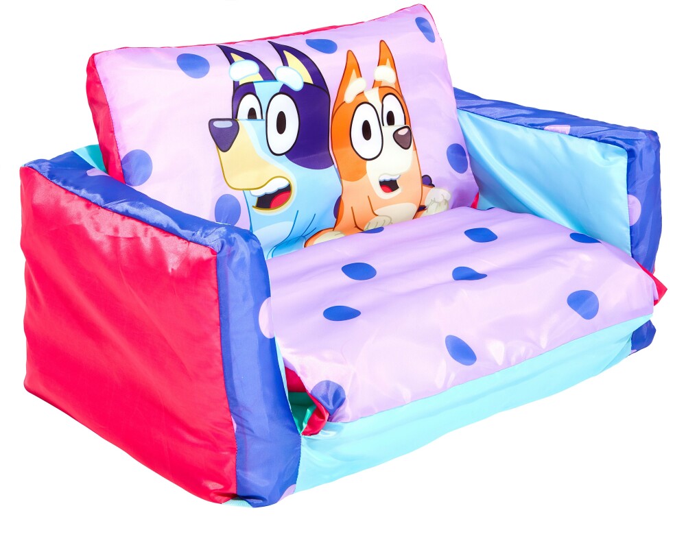 Bluey 2 In 1 Inflatable Flip Out Mini Sofa » Best Pris på Prisradar.no