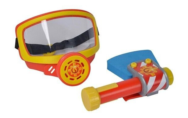 SIMBA DICKIE GROUP Fireman Sam Oxygen Mask with Fire Axe » Best Pris på ...