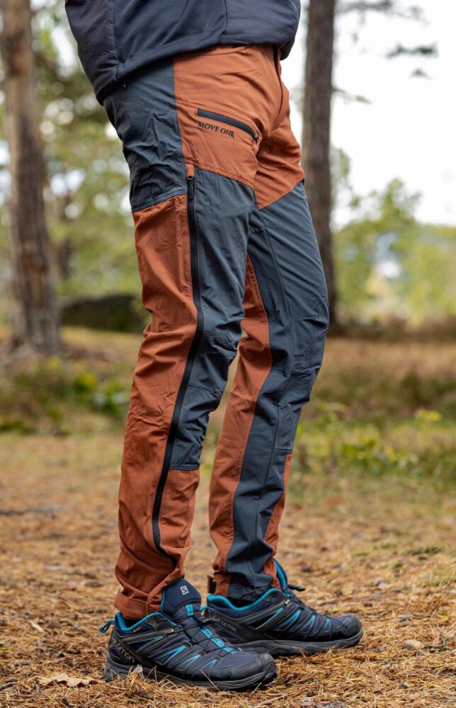 MoveOn Frøya Pants Mens Rust rust M » Best Pris på Prisradar.no