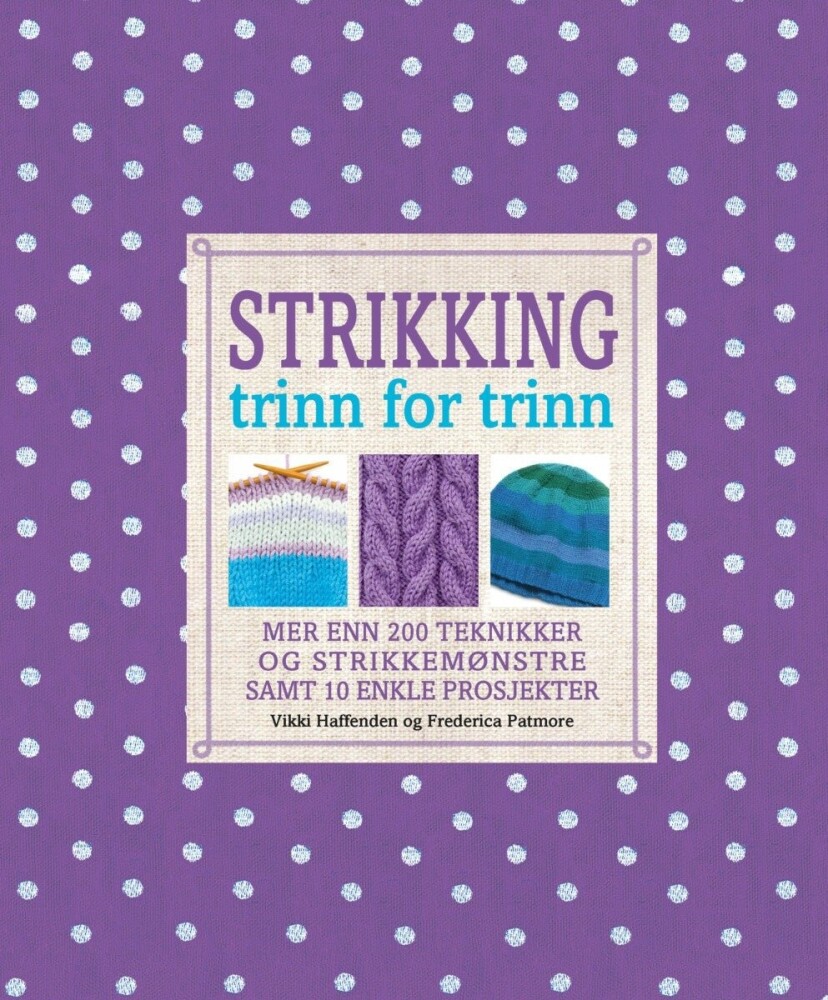 Strikking trinn for trinn » Best Pris på Prisradar.no