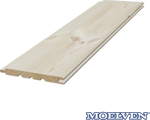 Moelven GRAN 12X095 FASPANEL NATUR » Best Pris på Prisradar.no