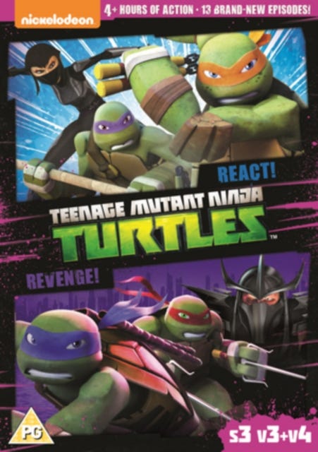 Teenage Mutant Ninja Turtles: React!/Revenge! Season 3... DVD » Best ...