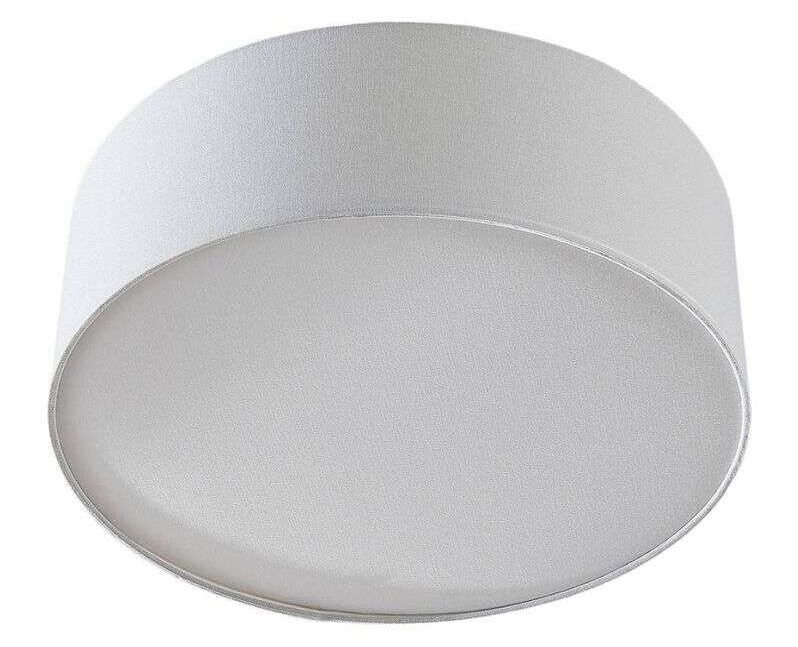Lindby Stoff-taklampe Mariat med rund skjerm av lin » Best Pris på ...