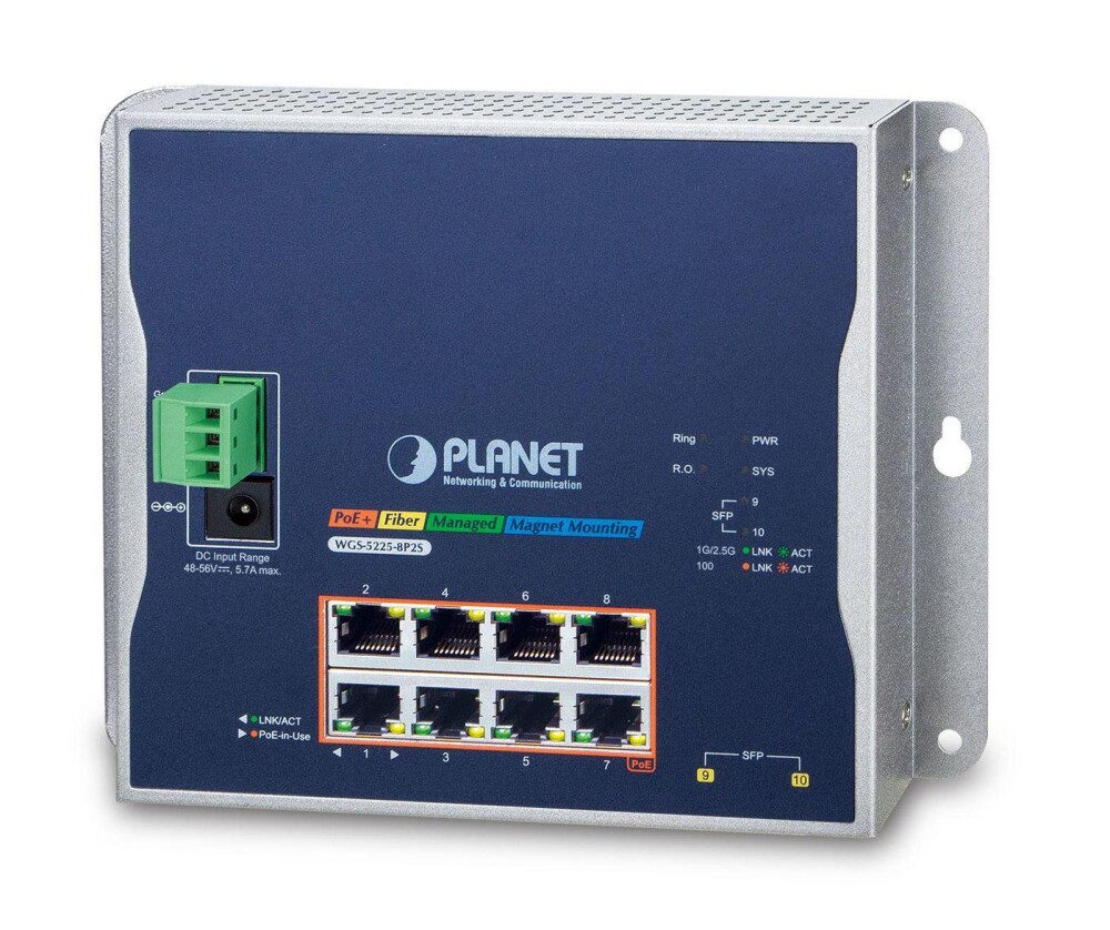 PLANET IP30 IPv6/IPv4 L2+ 8-Port » Best Pris på Prisradar.no