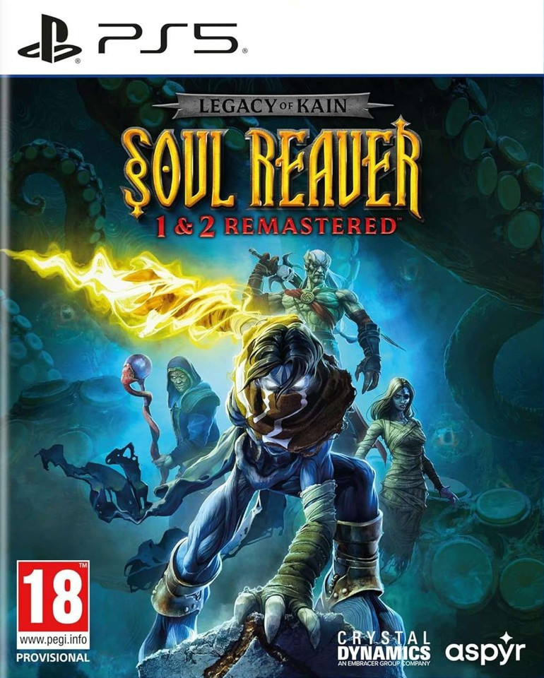 Legacy of Kain: Soul Reaver 1&2 Remastered PlayStation 5 Spill » Best ...
