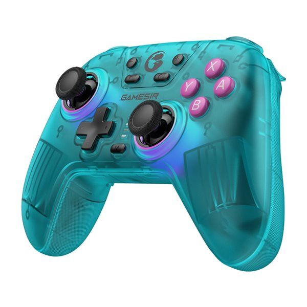 Nova HD Rumble Trådløs Kontroller til Nintendo Switch Neon Teal » Best ...