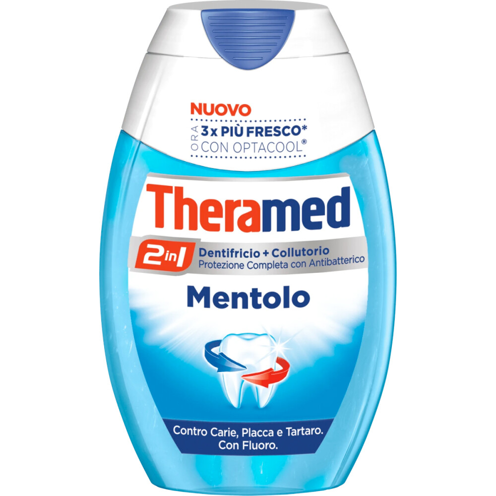 Theramed Tannkrem Gel 2 in 1 Menthol 75 ml » Best Pris på Prisradar.no