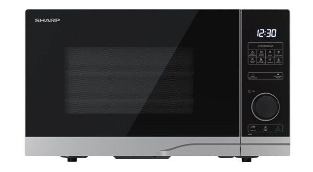 Sharp Premium series YC PS234AE S microwave oven freestanding silver ...