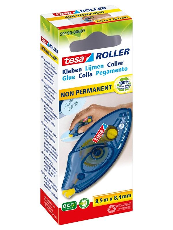 tesa Glue Roller ecoLogo 8.5m x 8.4mm » Best Pris på Prisradar.no