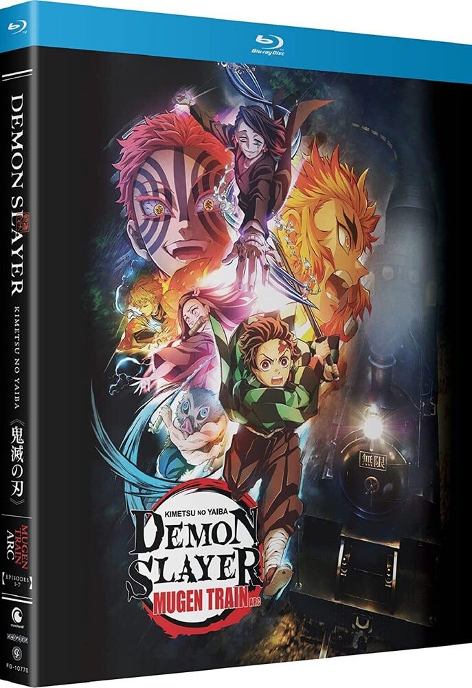 Demon Slayer: Kimetsu No Yaiba: Mugen Train Arc Bluray » Best Pris på ...