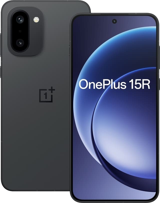 OnePlus 15R 5G Mobiltelefon 12GB RAM 256GB Kullsort » Best Pris på ...