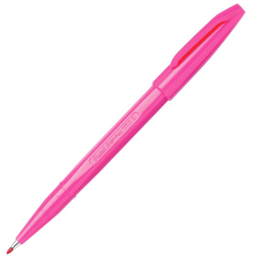 Pentel Sign Pen Red » Best Pris på Prisradar.no