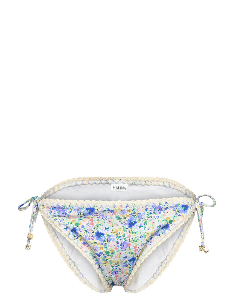 Malina Ally Crochet Trimmed Bikini Bottoms - Blue - L » Best Pris på ...