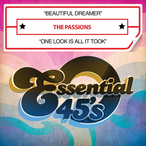 The Passions Beautiful Dreamer / One Look Is All It Took CD » Best Pris ...