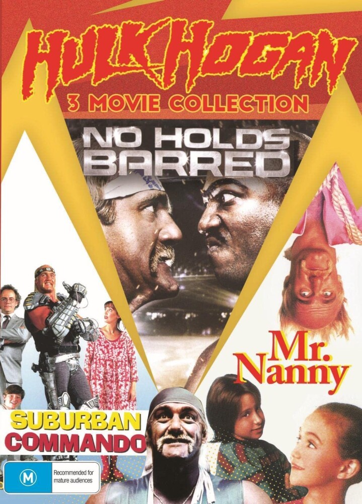 Hulk Hogan 3 Movie Collection No Holds Barred / Mr. Nanny / Suburban ...