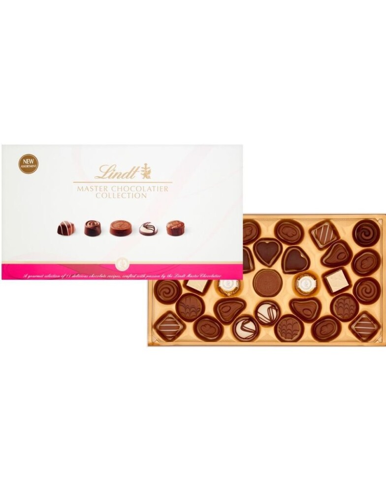 Lindt Master Chocolatier Collection Deluxe Sjokoladekonfekt 320 g ...