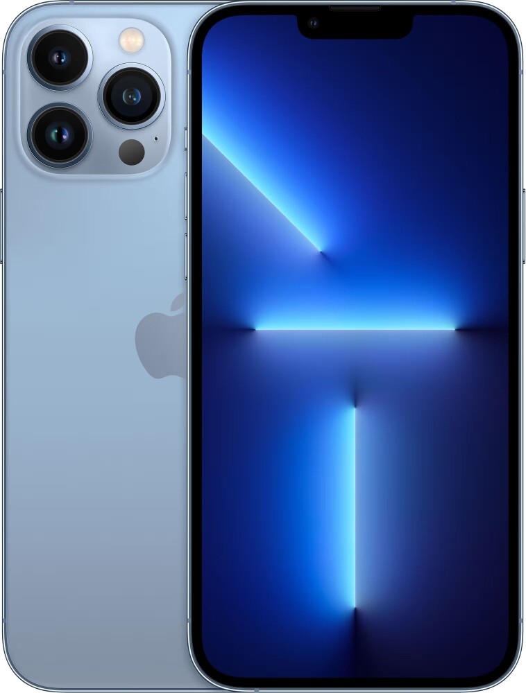 Apple iPhone 13 Pro Max 256GB Sierra Blå med 5G og Pro-kamerasystem ...
