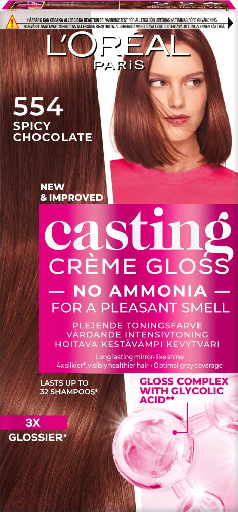 Loreal Paris Casting Crème Gloss 554 Spicy Chocolate » Best Pris på ...