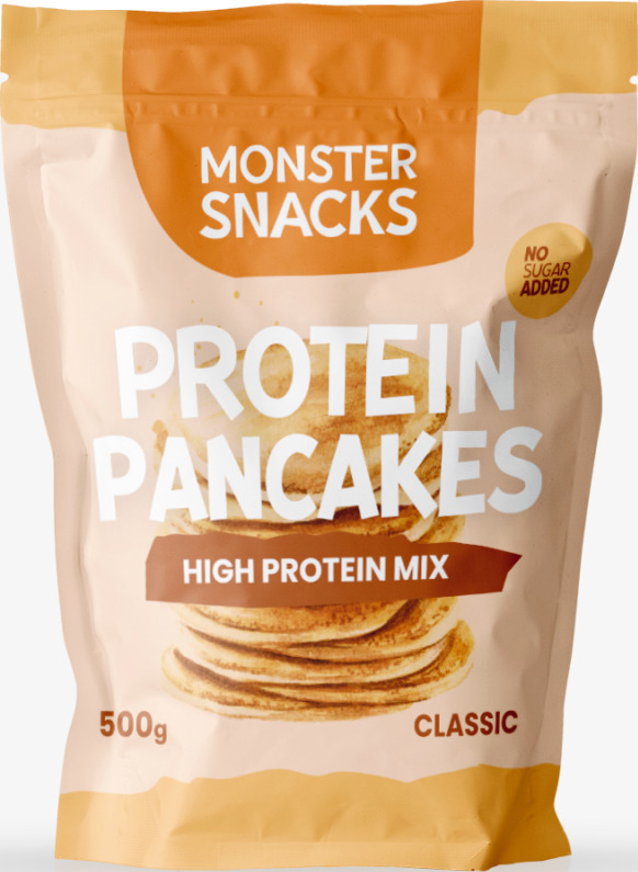 Monster Protein Pancakes 500g - Classic - MÅ SMAKES! » Best Pris på ...