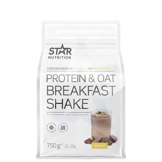 Protein & Oat Breakfast Shake, 750 g » Best Pris på Prisradar.no