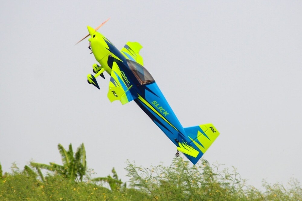 Pilot-RC Slick 60inch ARF Green/Blue » Best Pris på Prisradar.no
