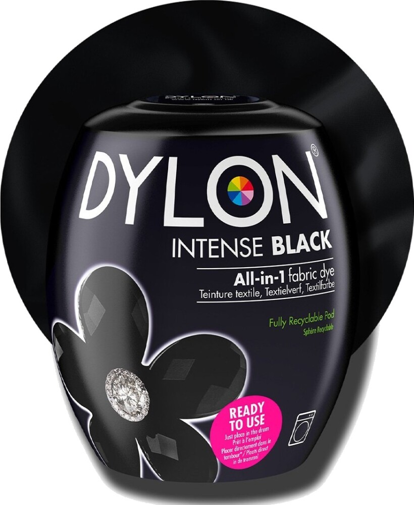 Dylon Pod All in 1 Tekstilfarge Intense Black » Best Pris på Prisradar.no