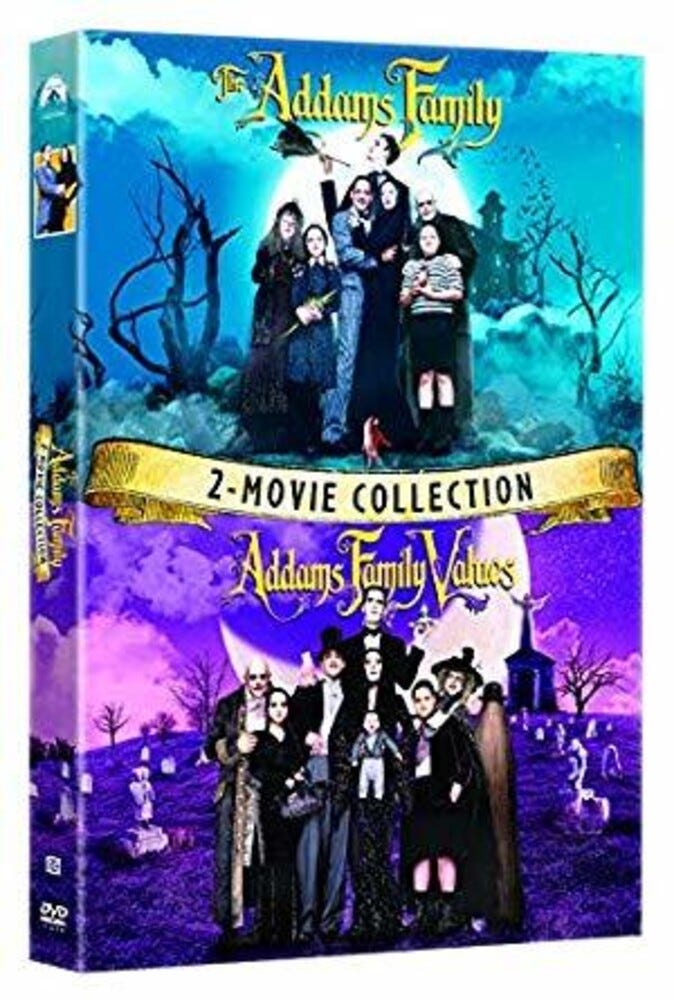 Addams Family / Addams Family Values 2 Movie Collection DVD » Best Pris ...