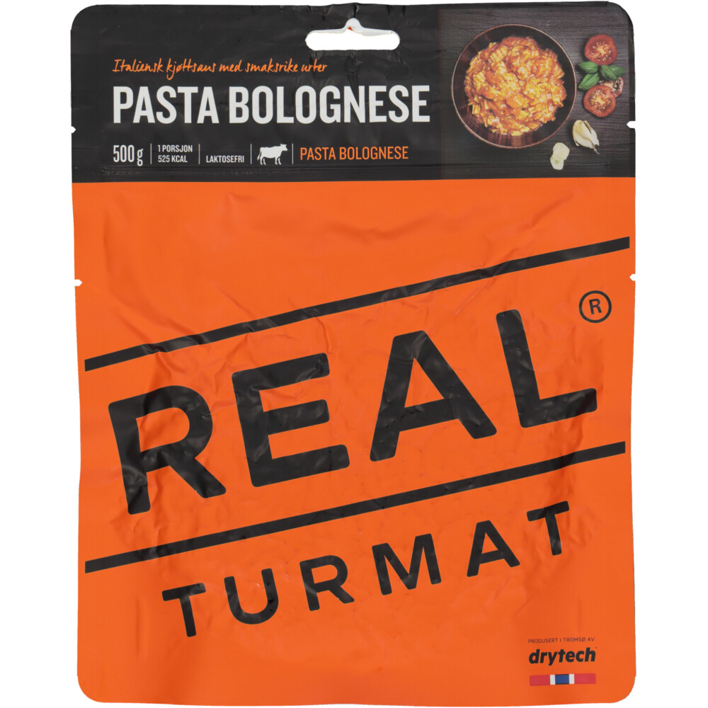 Real Turmat Pasta Bolognese, frysetørket turmat 500g No color » Best ...