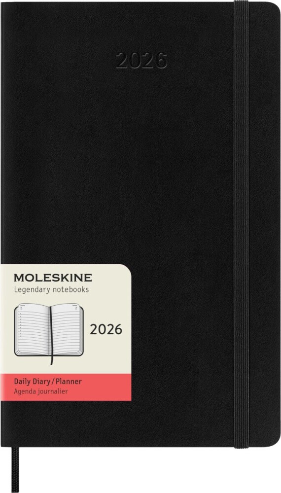 Moleskine Moleskine 2026 Soft L Dag Sort » Best Pris på Prisradar.no