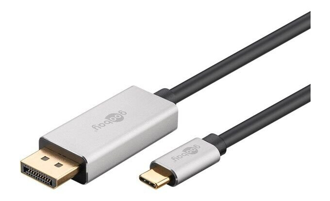 Pro USB-C DisplayPort Kabel 2m - Høy Kvalitet » Best Pris på Prisradar.no