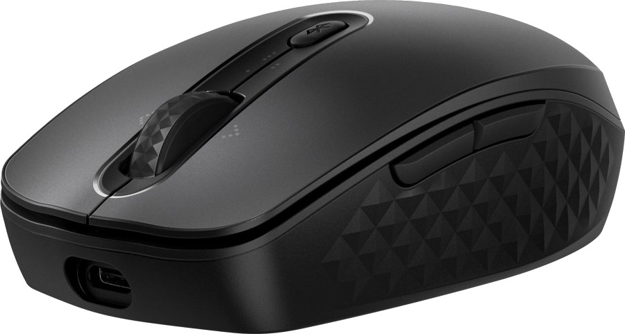 HP 690 Trådløs Trackball Mus med Qi-lading og 7 Programmerbare Knapper ...