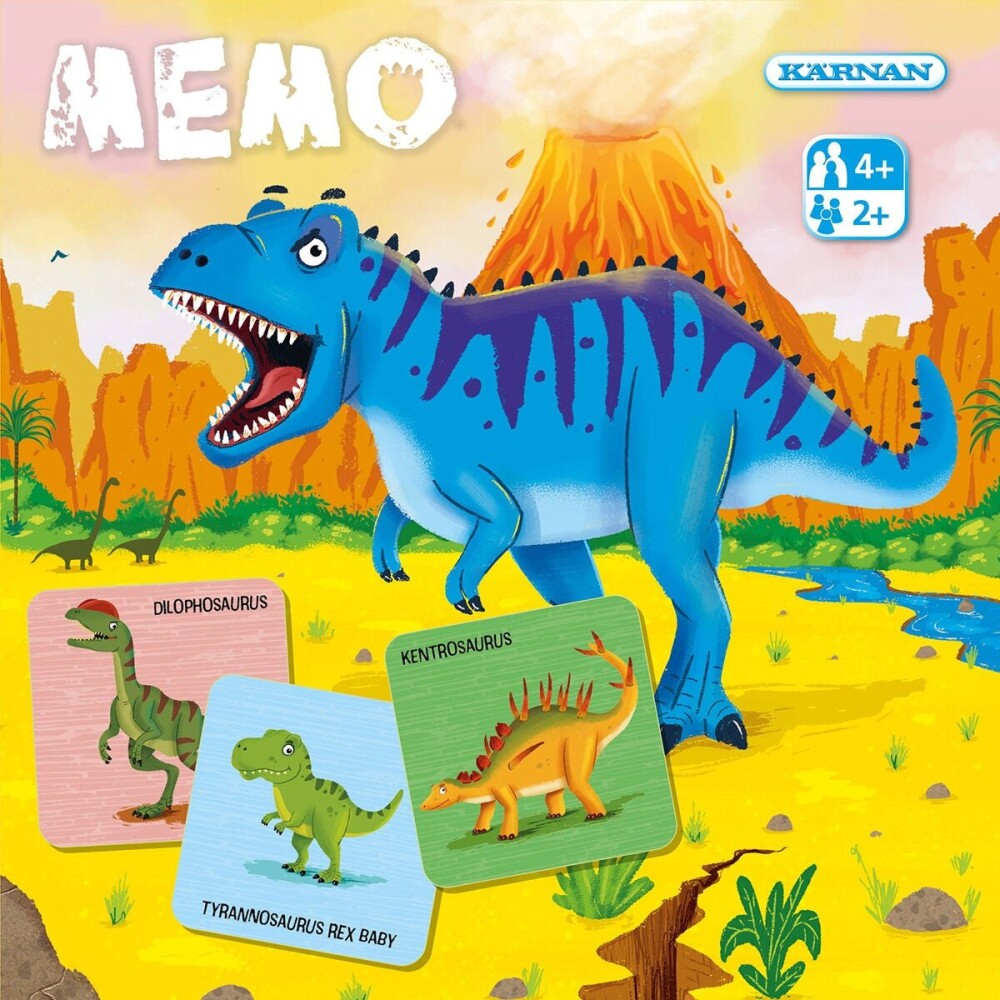Spill Memo Dinosaur » Best Pris på Prisradar.no