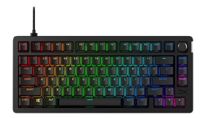 HyperX Alloy Rise Gaming Keyboard 75 - AZERTY - Gamingtastatur - Fransk ...