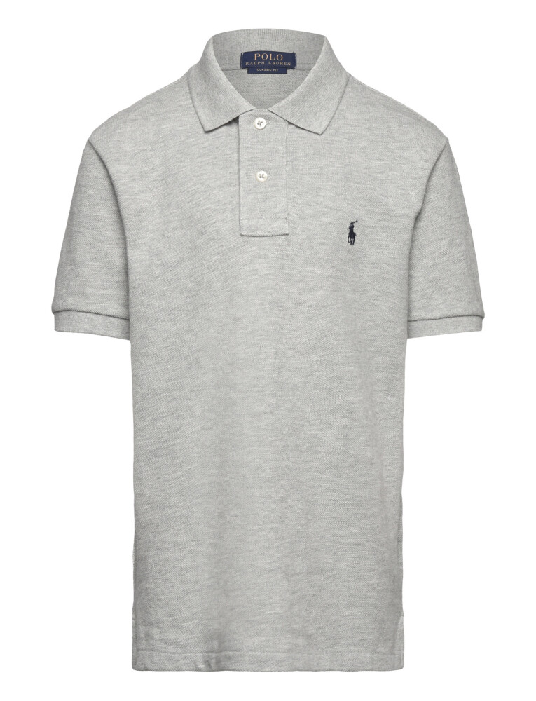 Ralph Lauren Kids The Iconic Mesh Polo Shirt Grey 132 137 » Best Pris ...