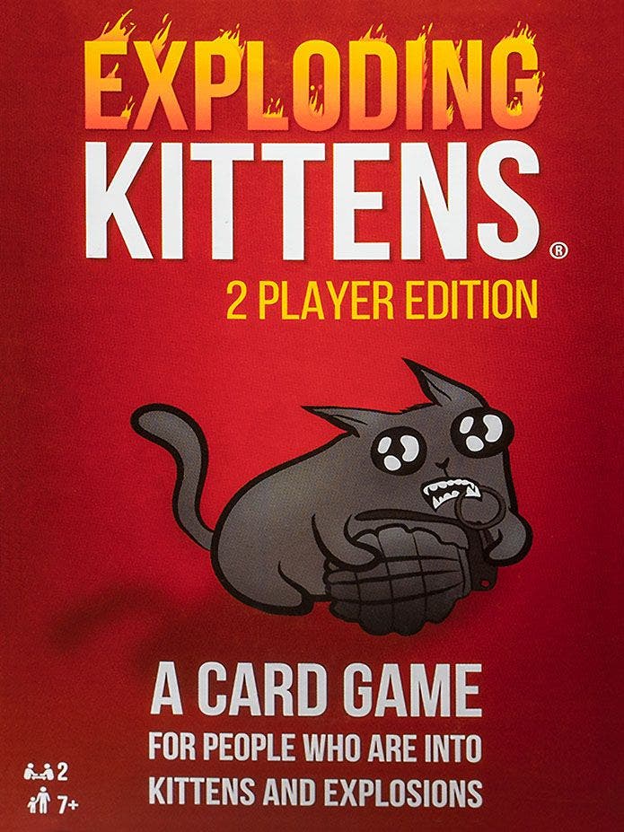 Exploding Kittens: 2-Player Version - Brettspill fra Outland » Best ...
